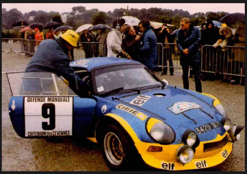 Focus su: Spark SF228 Alpine-Renault A110 Criterium des Cévennes 1972 ...